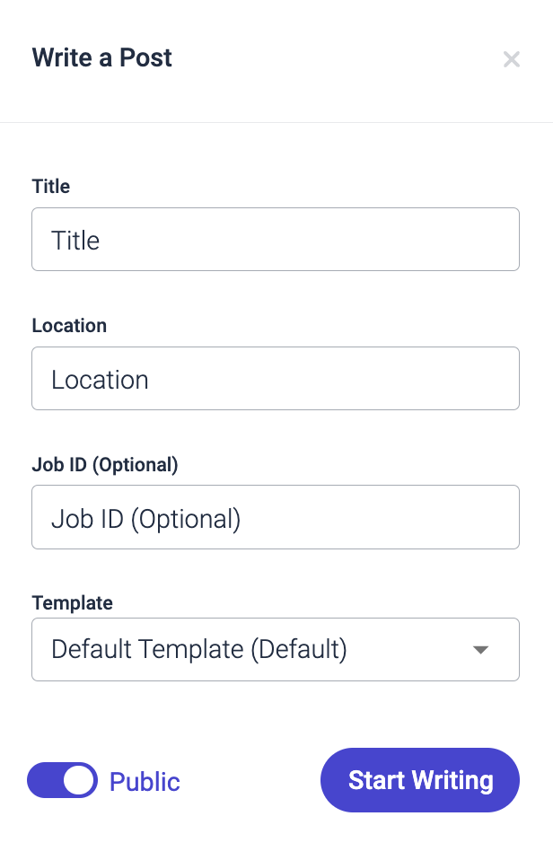 What is a private vs. public draft? - Datapeople Help Center